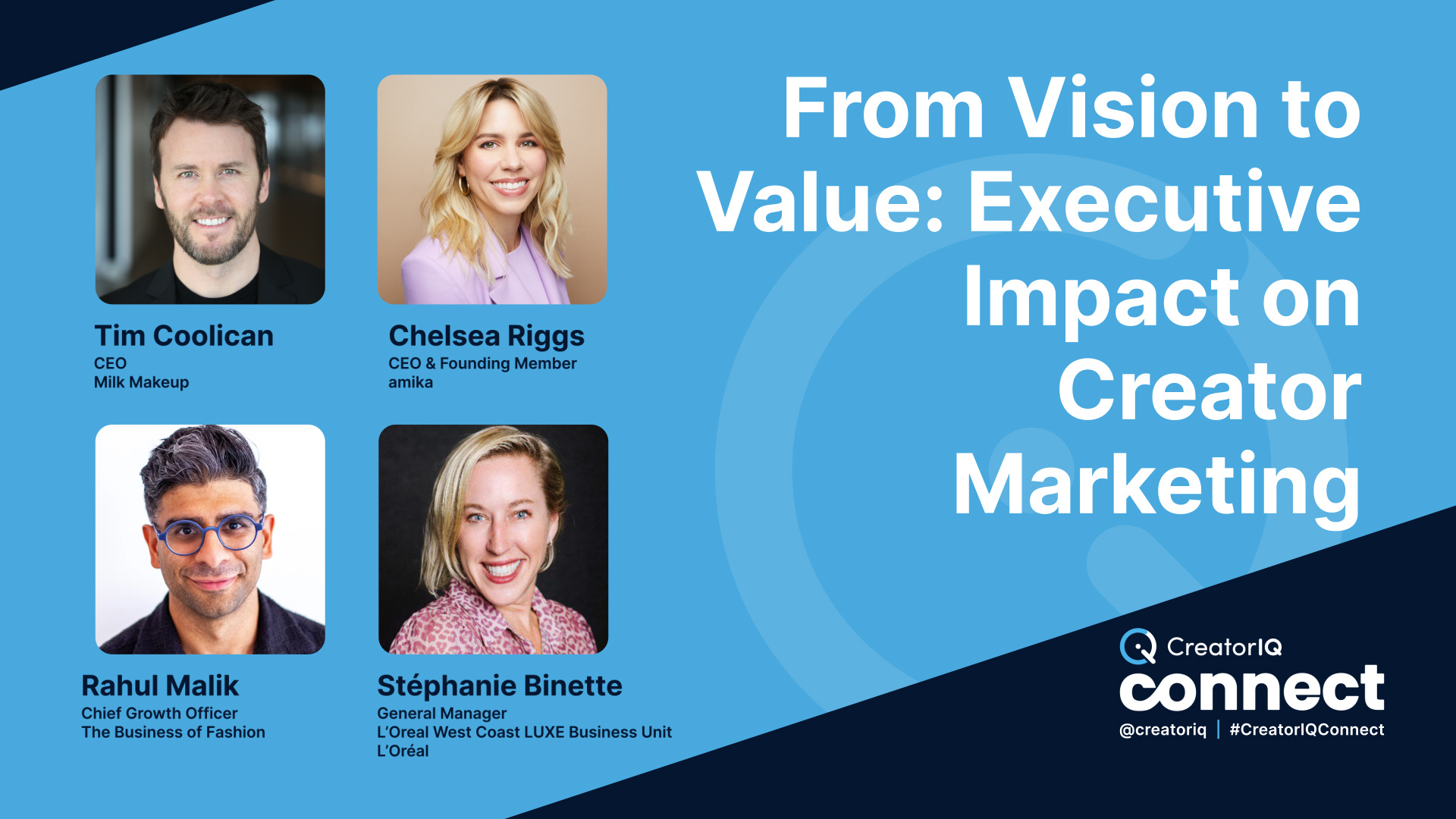 CreatorIQ Connect 2024 | Session Replays