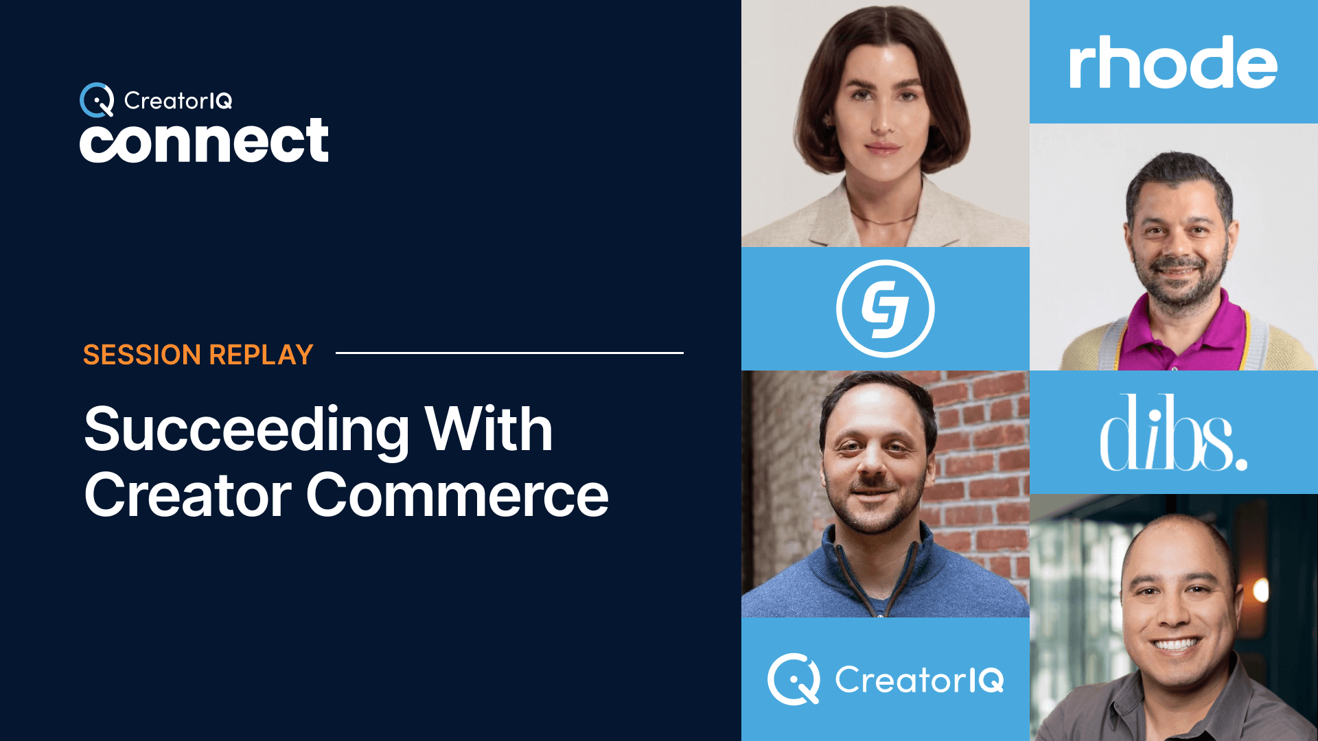 CreatorIQ Connect Replay: Succeeding with Creator Commerce