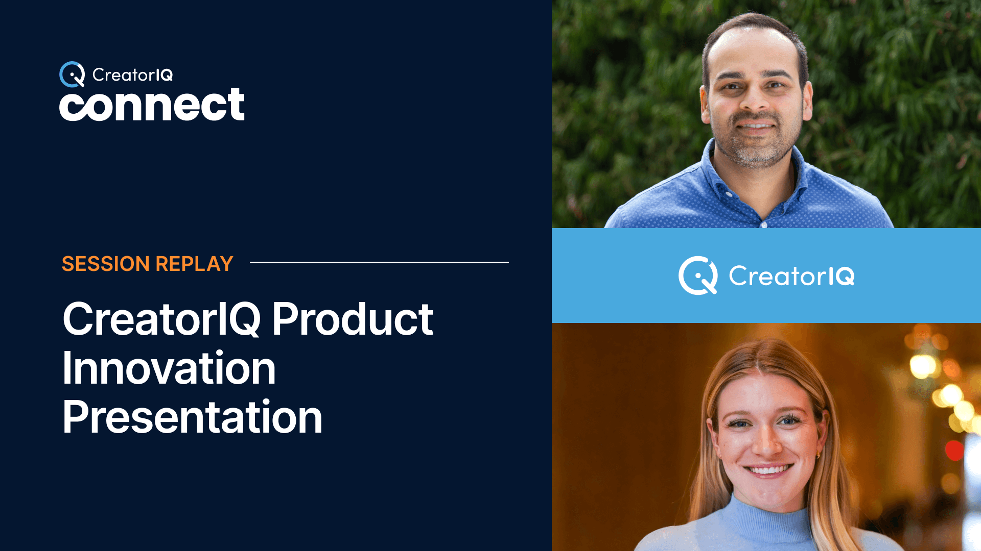 CreatorIQ Connect Replay: CreatorIQ Product Innovation Presentation