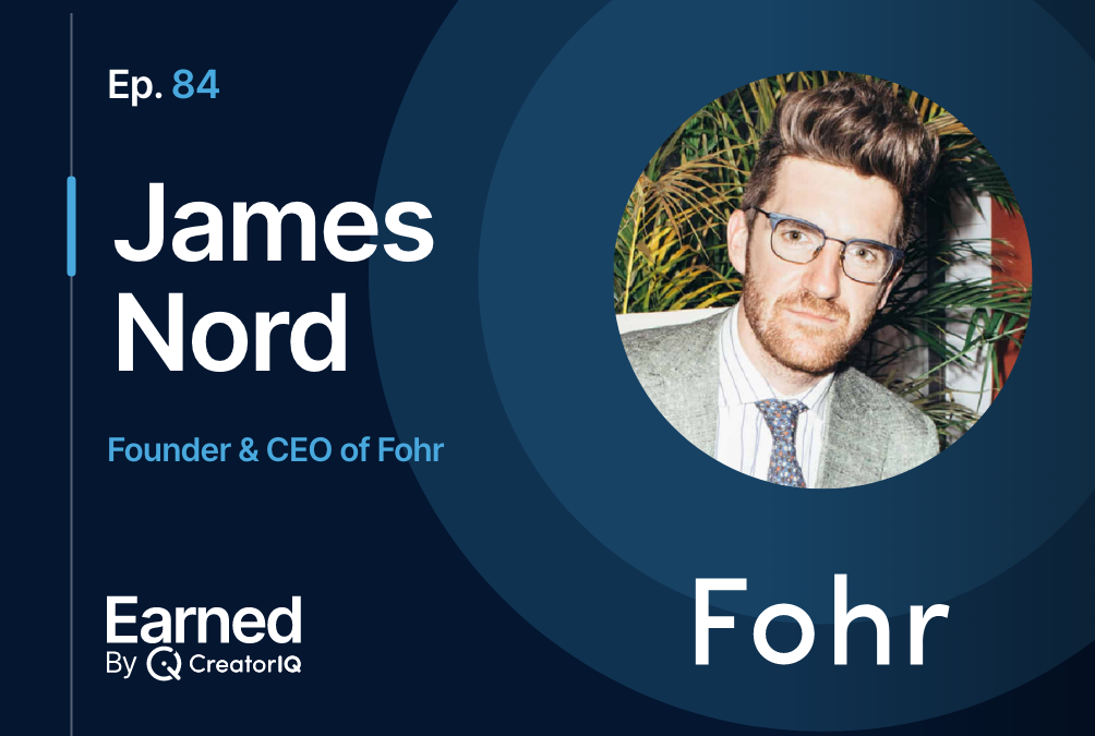 Fohr Founder James Nord on Why Creator Content is the Future of Brand ...